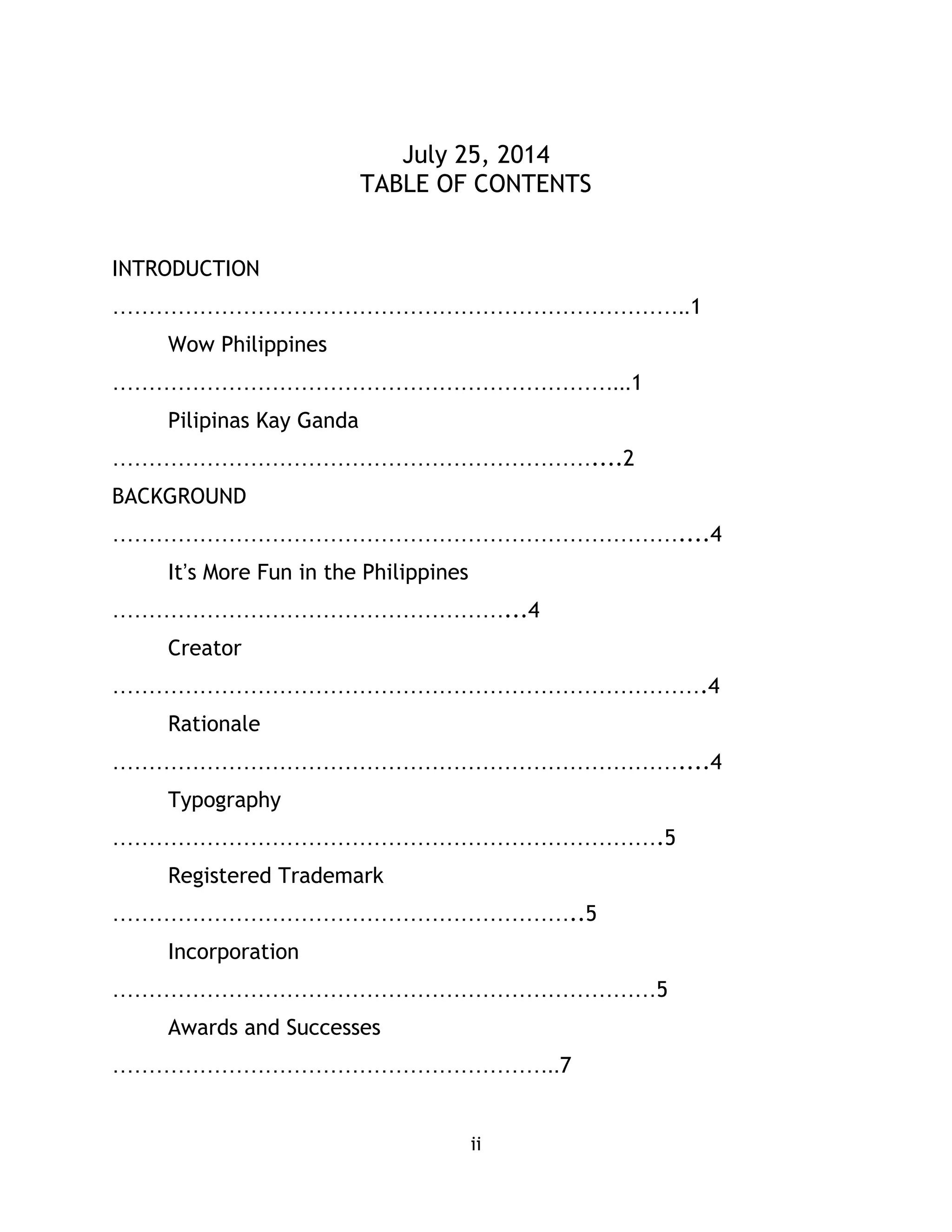 IT'S MORE FUN IN THE PHILIPPINES (CASE STUDY) | DOCX