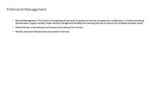 ITSM Policies Presention and details for implementation | PPT