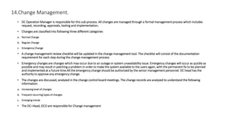 ITSM Policies Presention and details for implementation | PPT