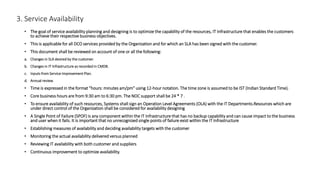 ITSM Policies Presention and details for implementation | PPTX