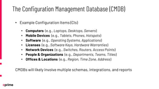 Using a Service Catalog and CMDB to Standardize Change Management in ...