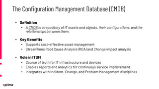 Using a Service Catalog and CMDB to Standardize Change Management in ...