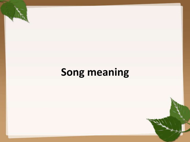 Its my life presentation for english lesson | PPTX | Hard Rock | Rock Music