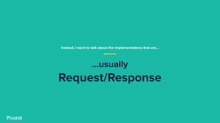 It’s Not Just Request/Response: Understanding Event-driven Microservices | PDF | Computer ...