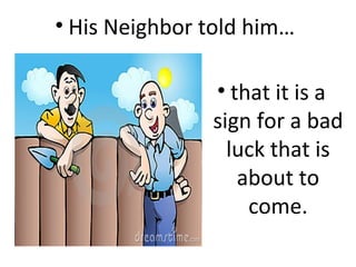 It's not luck but it's all about God's favor | PPT