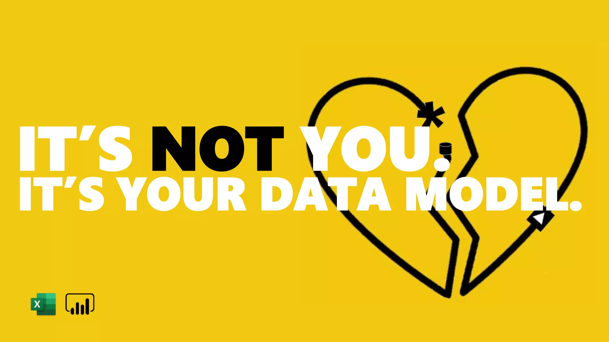 It's Not You. It's Your Data Model. | PPTX
