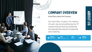 IT SOLUTION & SERVICES CYBRAIN SOFTWARE SOLUTIONS PPT | PDF