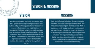 IT SOLUTION & SERVICES CYBRAIN SOFTWARE SOLUTIONS PPT | PPT