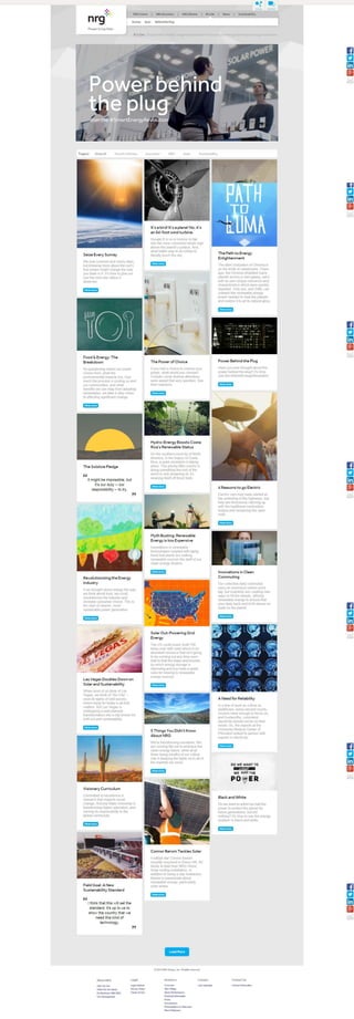 NRG Content Marketing Hub | PDF