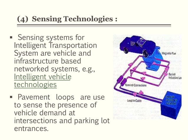 INTELLIGENT TRANSPORT SYSTEM (ITS) | PPTX | Auto Safety Technologies ...
