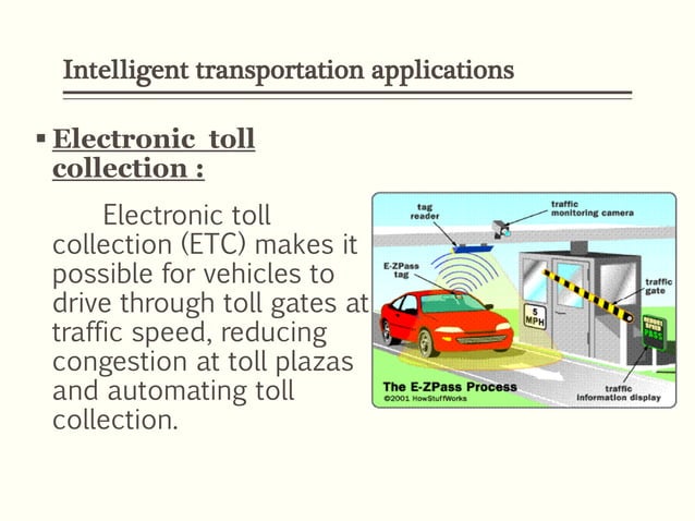 INTELLIGENT TRANSPORT SYSTEM (ITS) | PPTX | Auto Safety Technologies ...