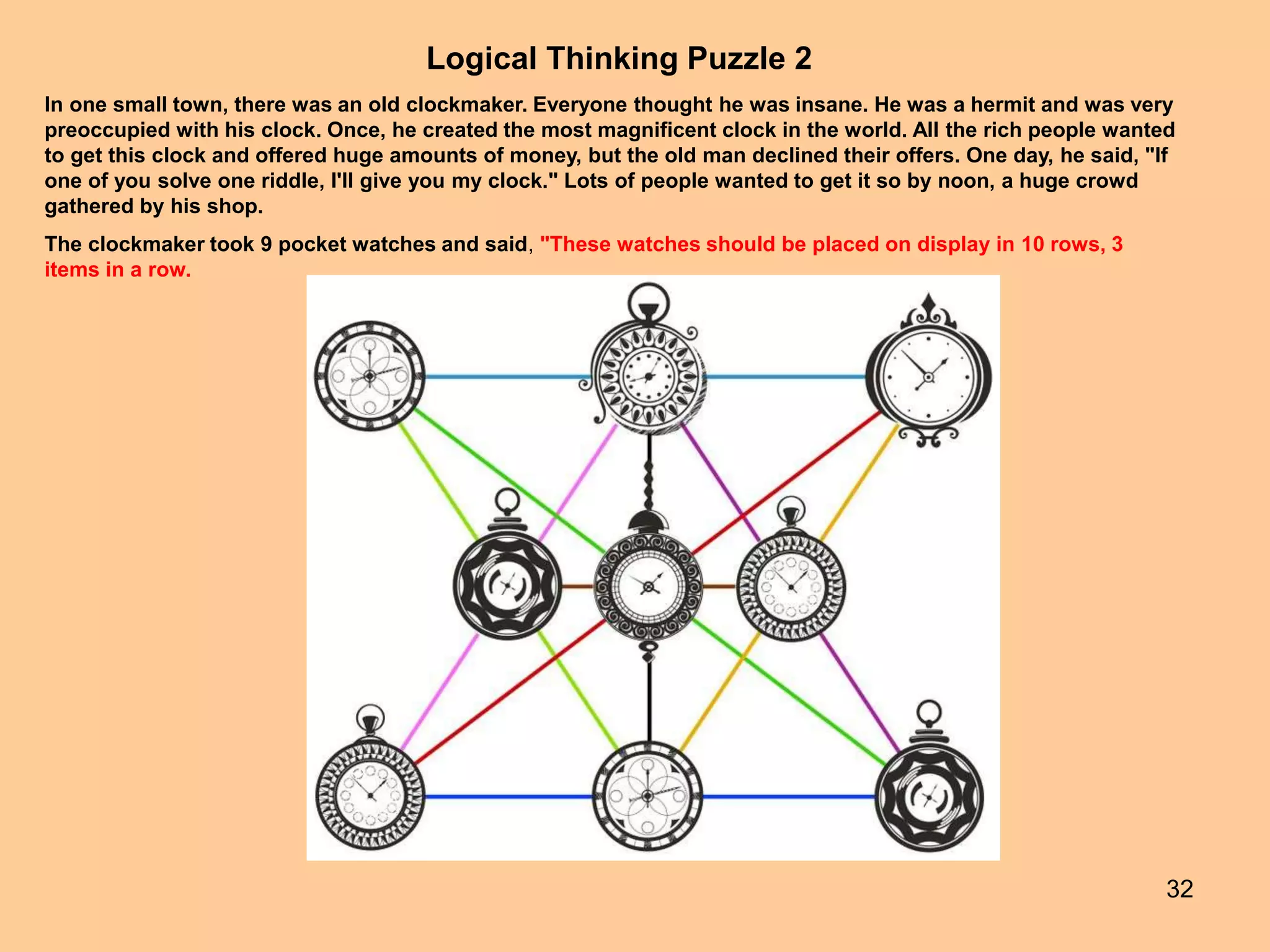 It's PUZZLE Time to Exercise the Mind | PPT