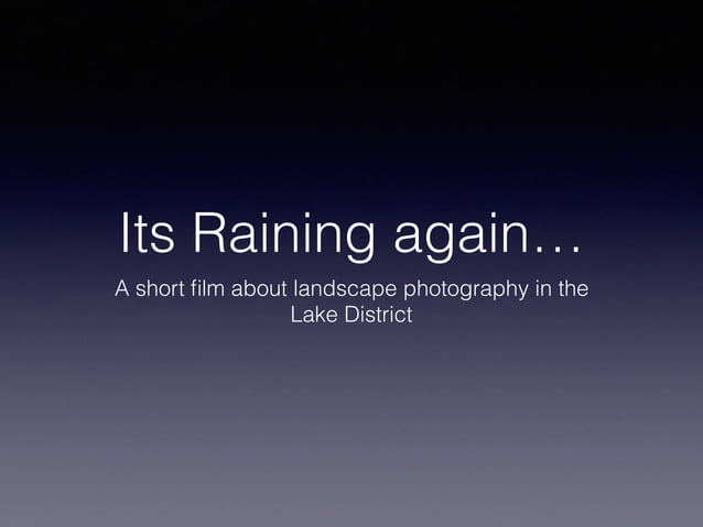 Its Raining Again......... | PPT