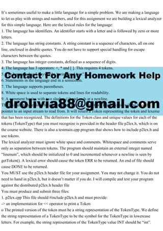 It’s sometimes useful to make a little language for a simple problem.pdf