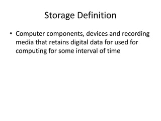 It Storage Strategy | PPT