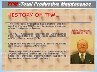 TPM Total Productive Maintenance Workshop for Quarry Plant (1) 09Oct16 ...