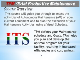TPM Total Productive Maintenance Workshop for Quarry Plant (1) 09Oct16 ...