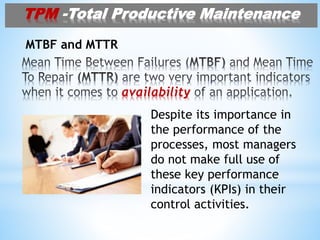 TPM Total Productive Maintenance Workshop for Quarry Plant (1) 09Oct16 ...