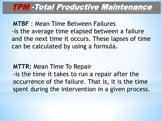 TPM Total Productive Maintenance Workshop for Quarry Plant (1) 09Oct16 ...