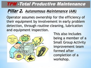 TPM Total Productive Maintenance Workshop for Quarry Plant (1) 09Oct16 ...