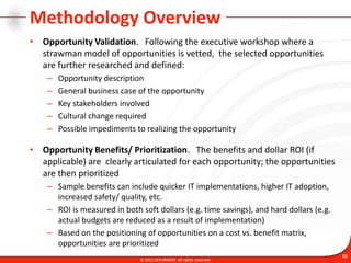 IT Strategic Planning - Methodology and Approach | PPTX