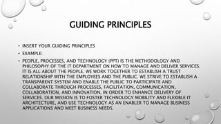 IT Strategic Plan Template | PPTX