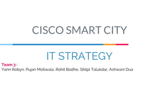 CISCO SMART CITY | PPT