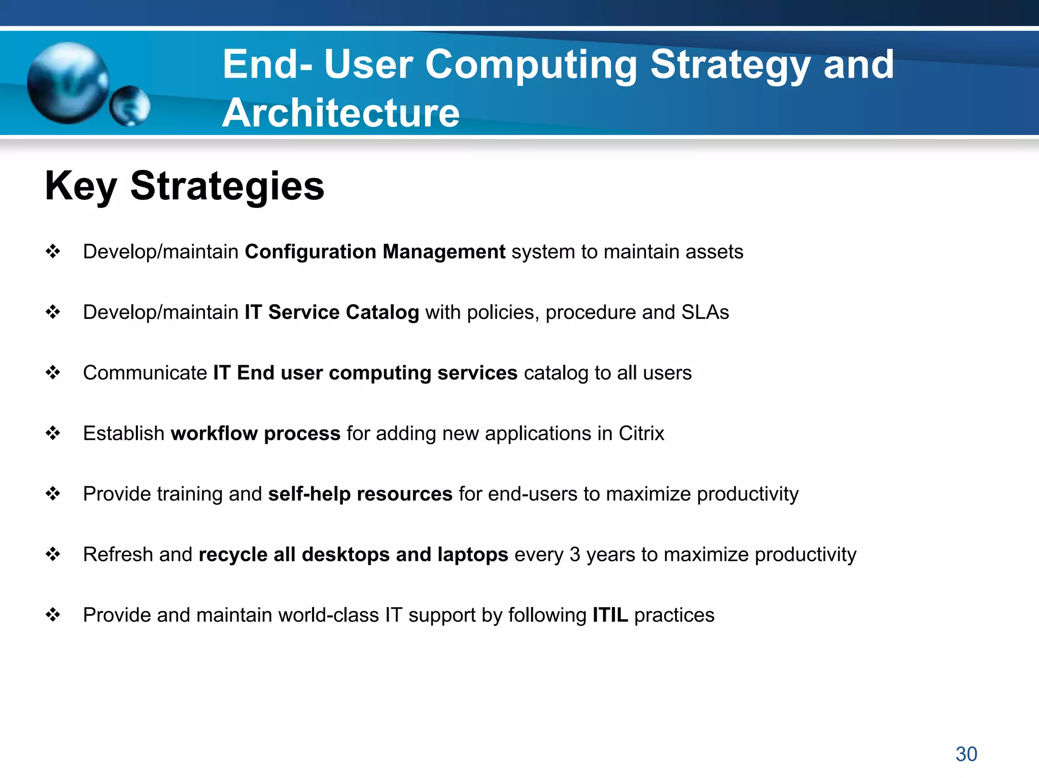 IT Strategy & Planning | PDF | IT and Internet Support | Internet