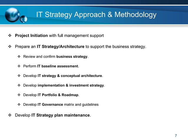 IT Strategy & Planning | PDF | IT and Internet Support | Internet