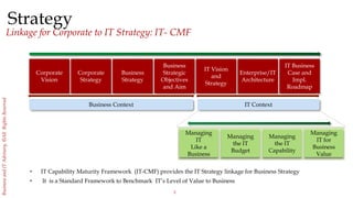 IT Strategy Framework | PDF