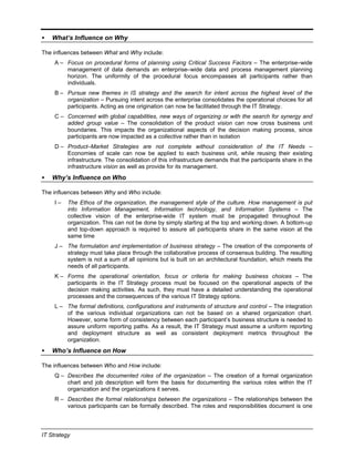 IT Strategy Sample | PDF