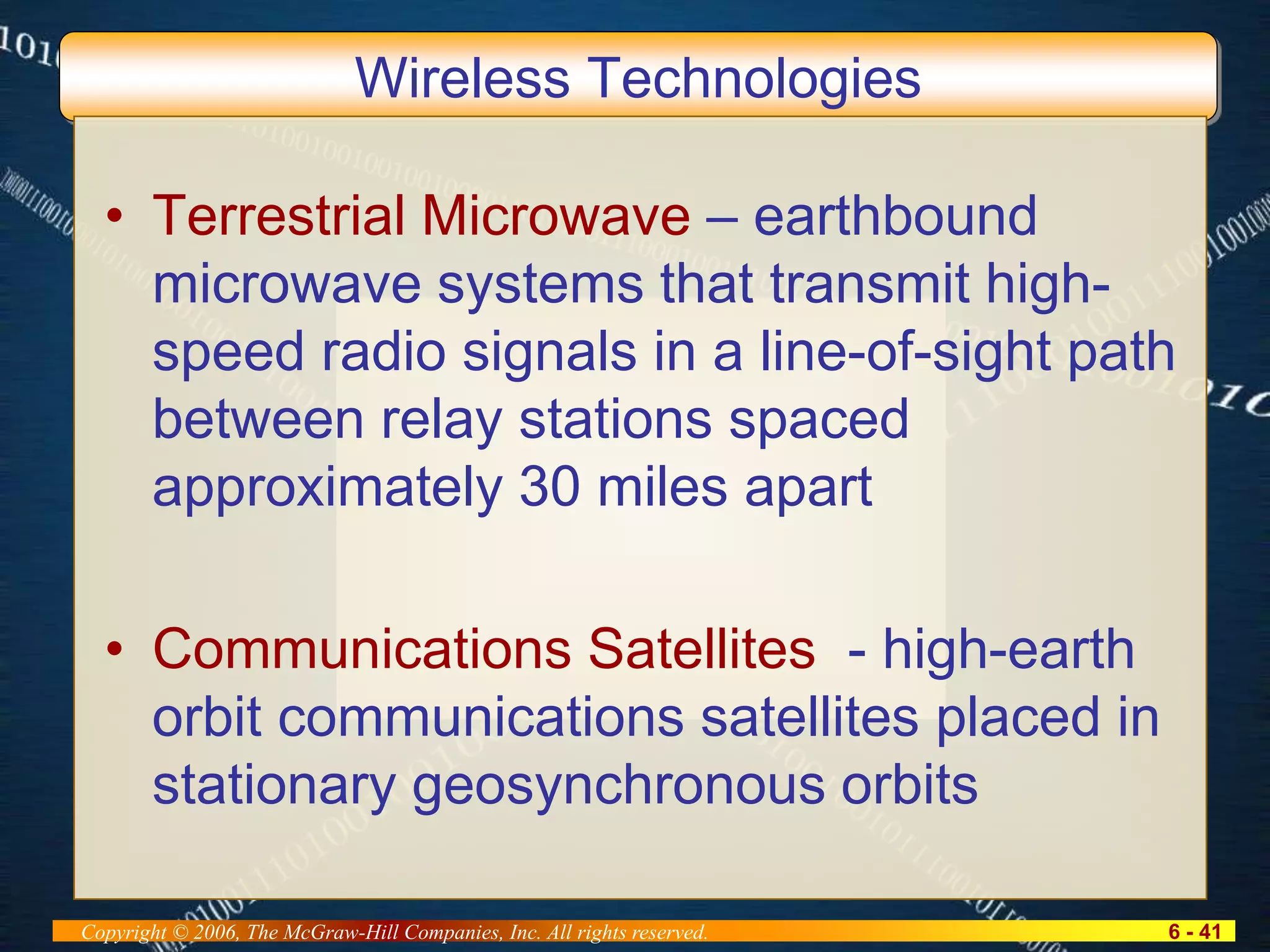 Overview of telecommunications and network | PPT
