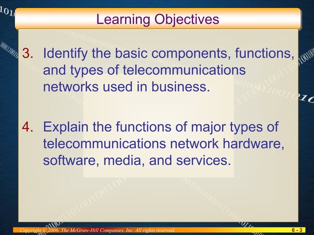 Overview of telecommunications and network | PPT
