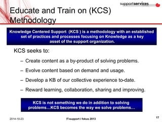 Successful Knowledge Management - Lessons Learned From Organizations Who Have Achieved It | PPT