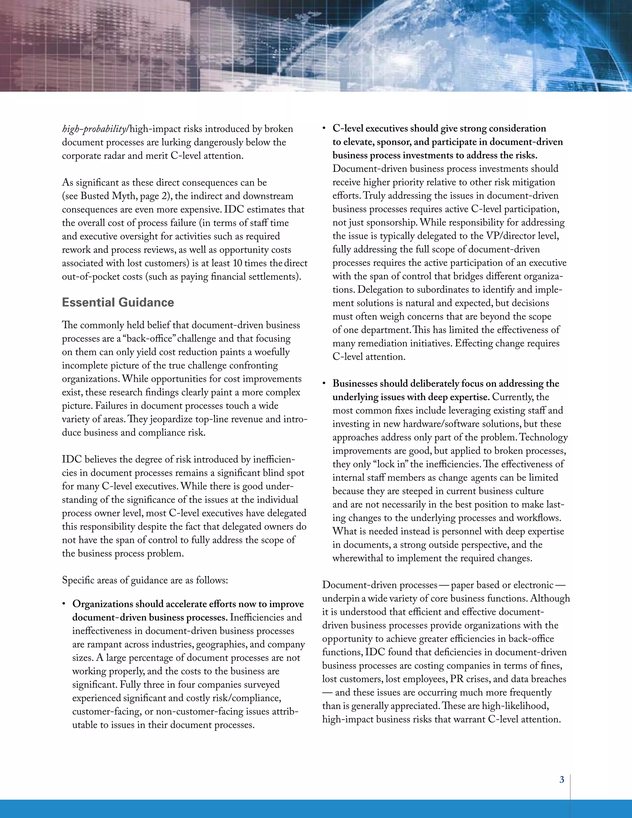 It's worse than you think poor document processes lead to significat ...