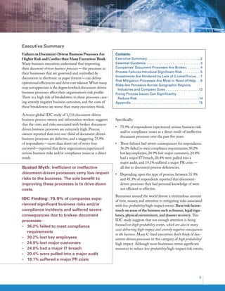 It's worse than you think poor document processes lead to significat ...