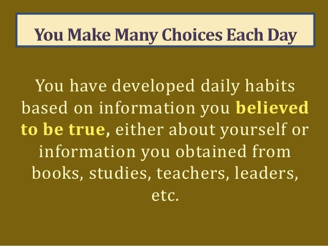 It's Your Choice! What Will You Choose To Do Next?