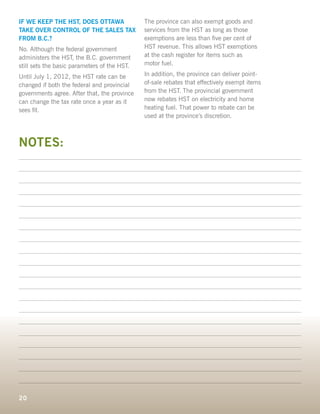 HST OR PST/GST - It's Your Decision | PDF