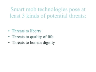 Smart Mobs | PPT