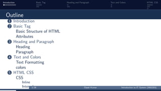 Basic of HTML | PPT