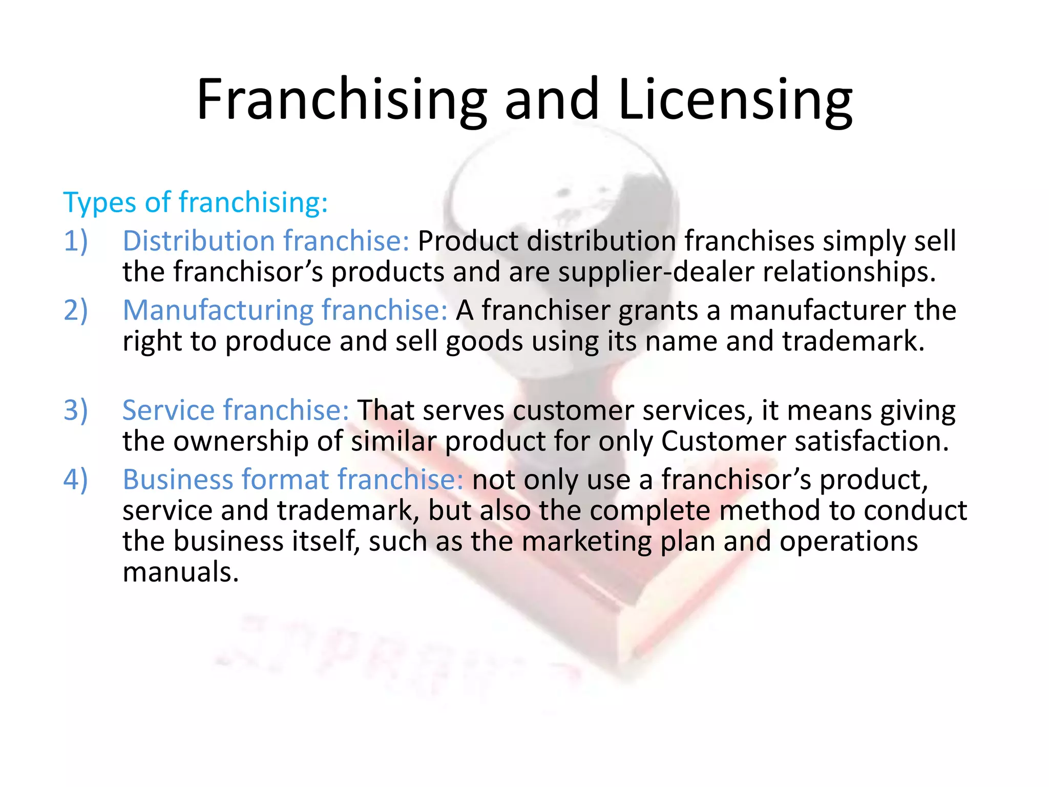 International Technology Transfer (ITT) | PPTX