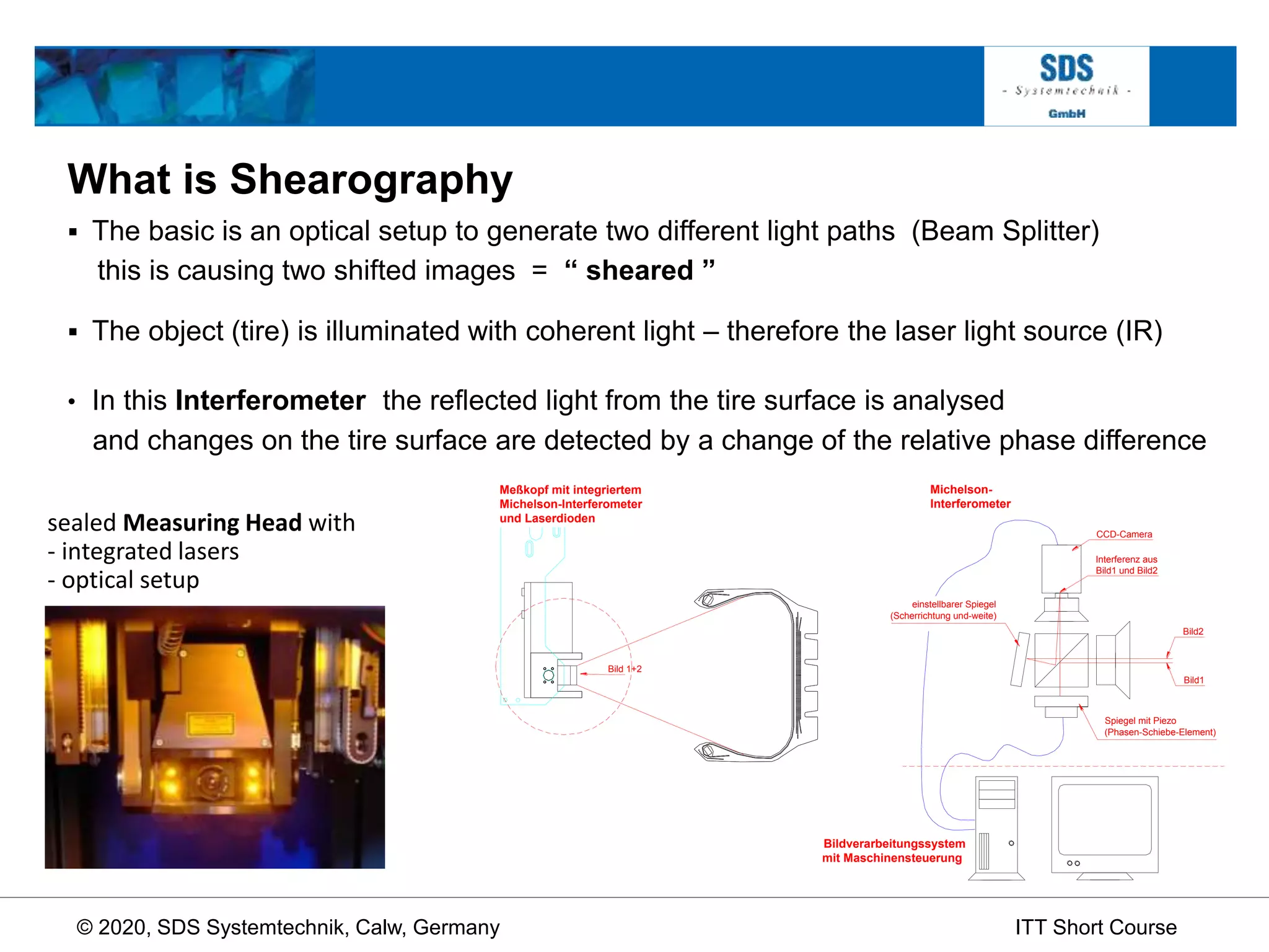 Shearograhy in the tire industry - short course | PPTX