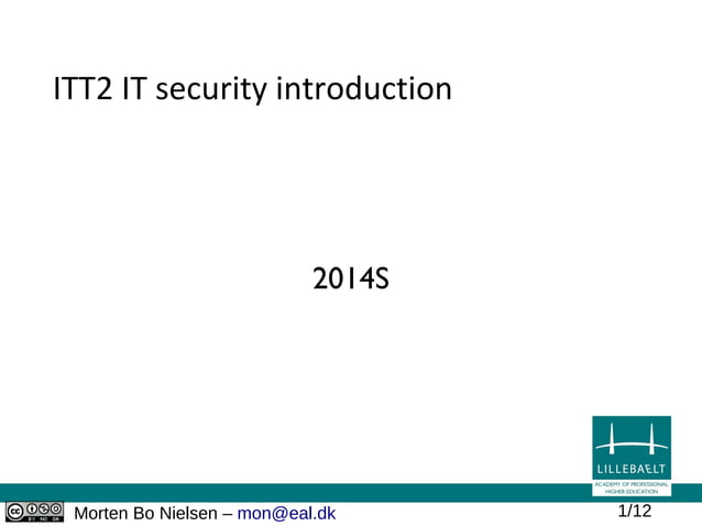 Itt2 its introduction | ODP