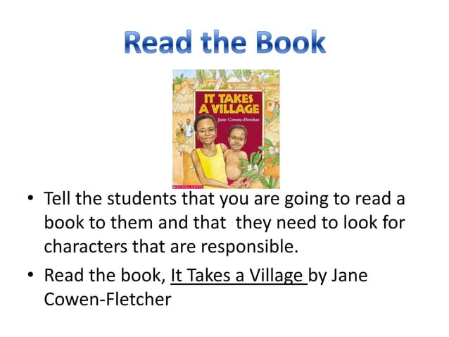 It Takes A Village | PPTX