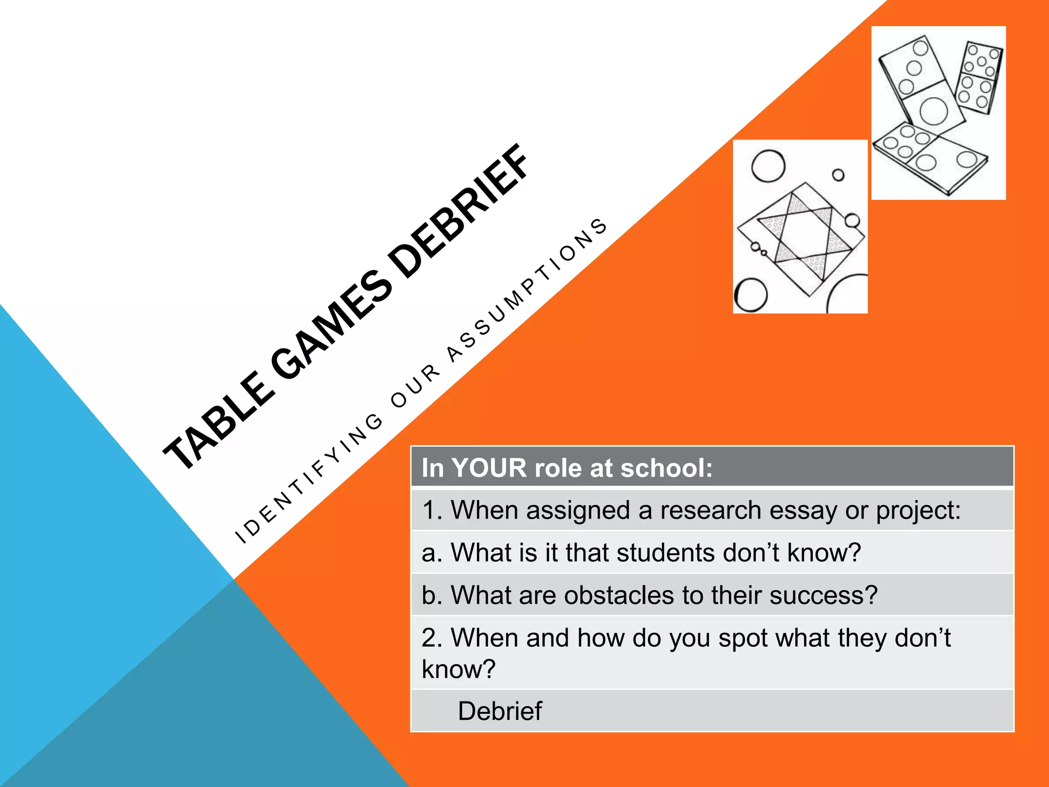 It Takes Two to Tango | PPT