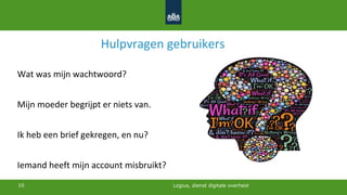 Joris Joosten verteld over privacy vraagstukken bij Logius | PPT