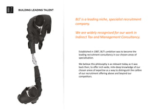 BLT's Indirect Tax Team | PPTX