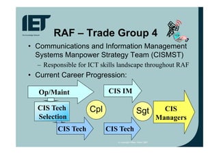 IT Technicians and SFIA in the RAF | PDF | Business Administration ...