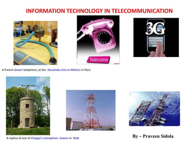 IT & telecommunication | PPT
