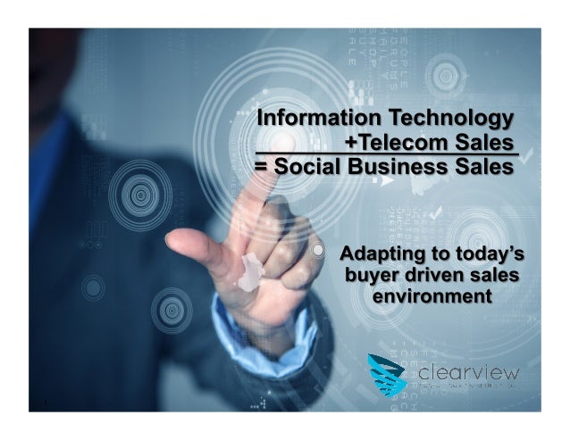 Adapting to Today's Buyer Driven Sales Environment